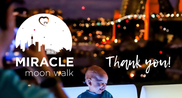 Miracle Moon Walk Thank You