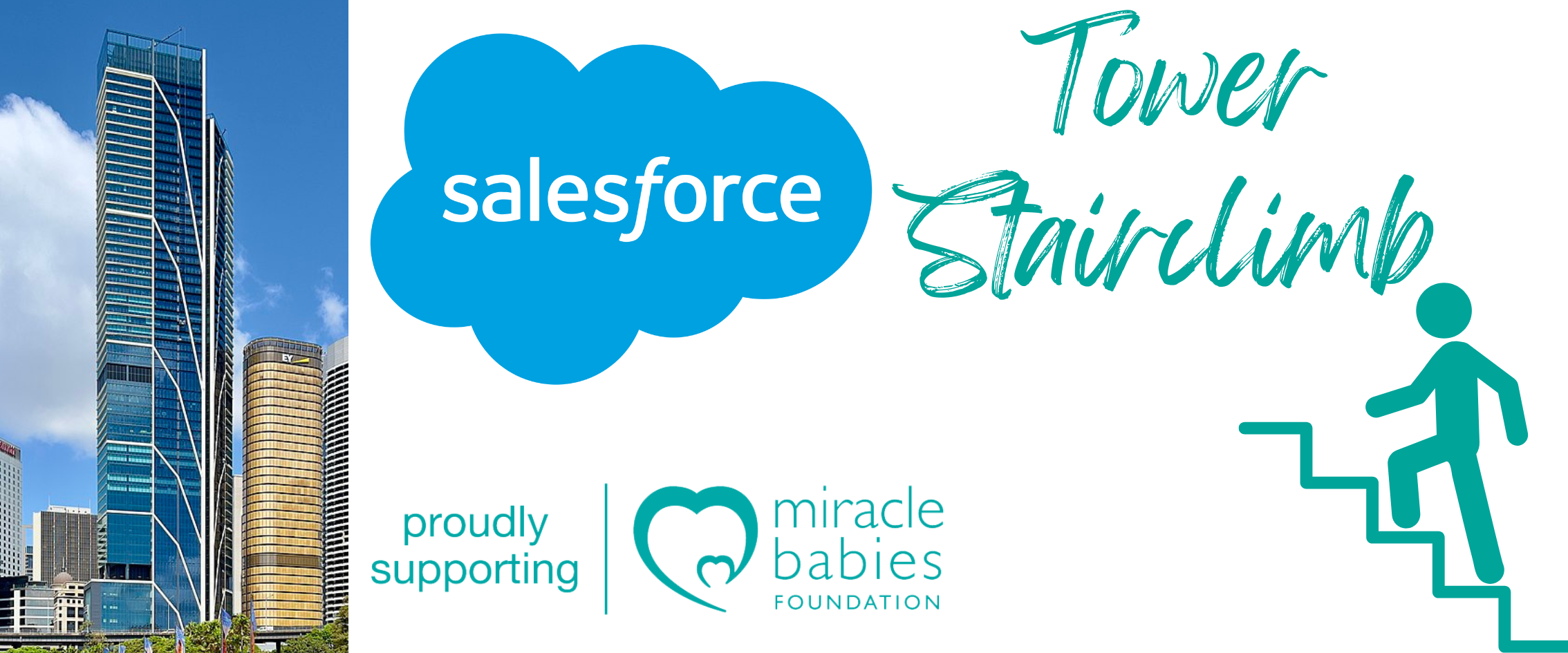 Climbing for success! Salesforce raised vital funds for Miracle Babies ...