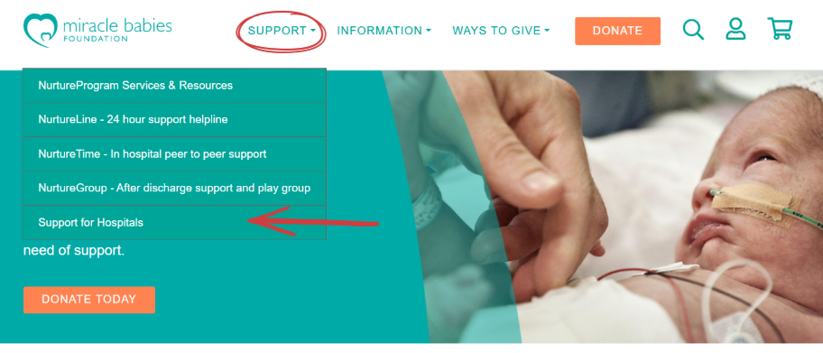 To access it whenever you need, just head to miraclebabies.org.au and ...