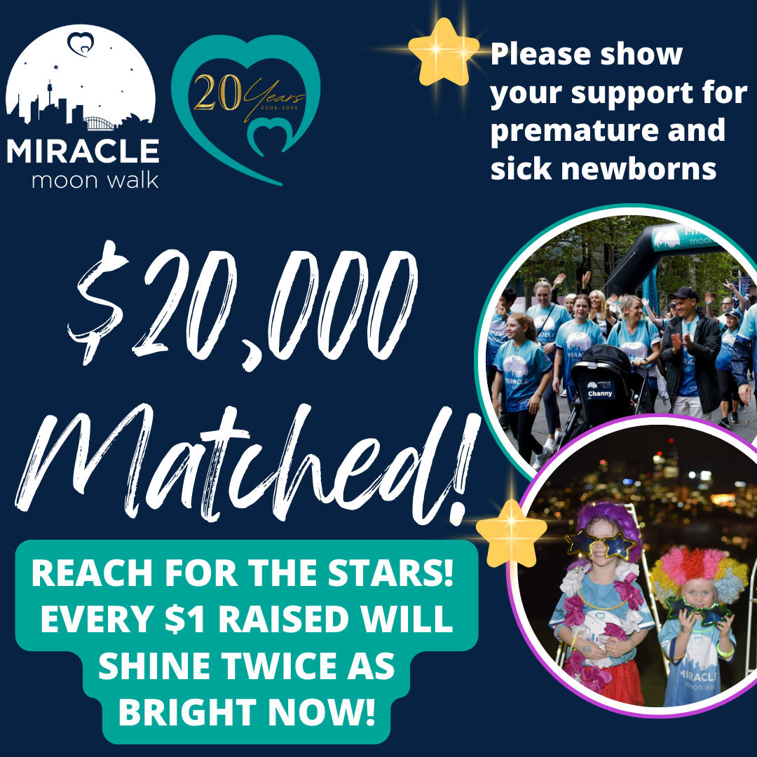 Double your Donation - Miracle Moon Walk